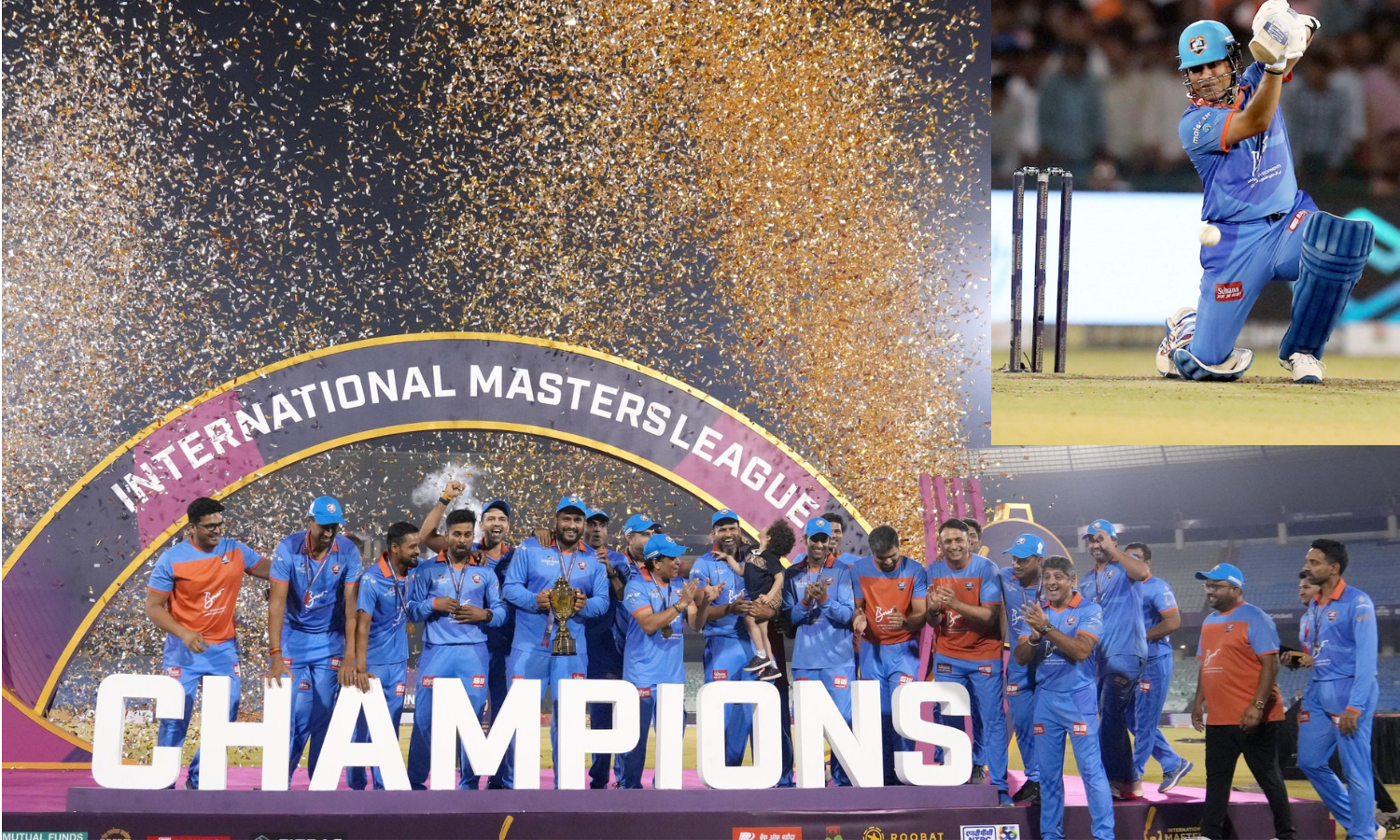Vintage Sachin wows fans as India Masters clinch inaugural IML title