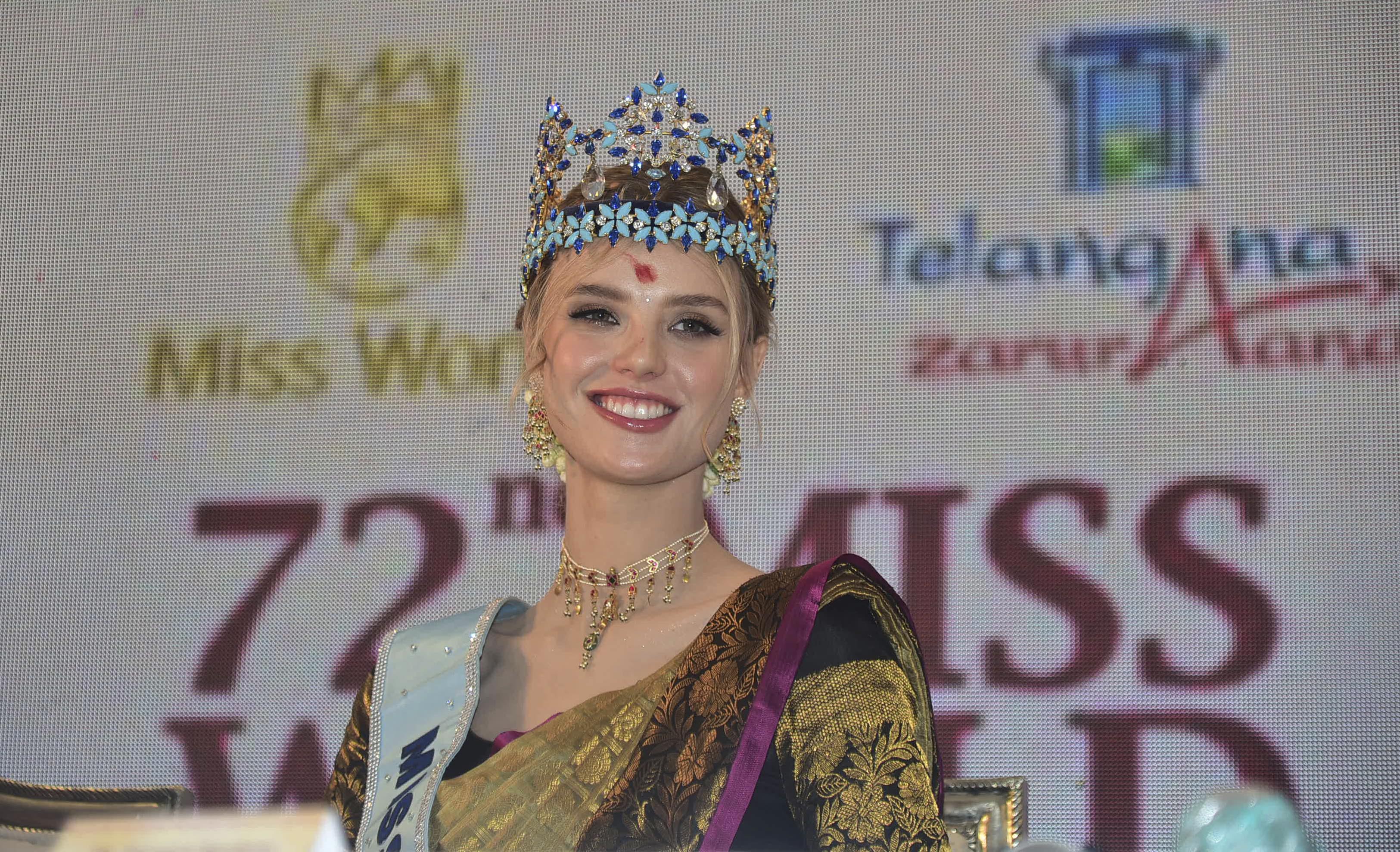 I really love Hyderabad’s culture, says Miss World 2023 Krystyna Pyszková