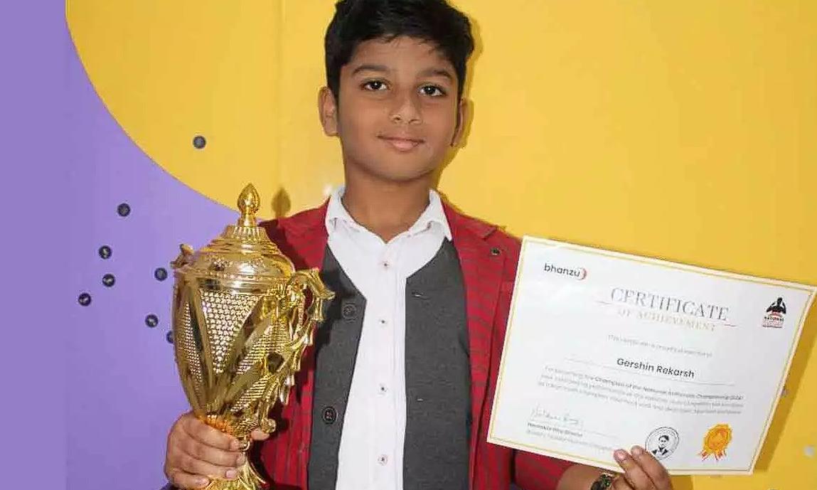 Hyderabad boy wins National Math Championship