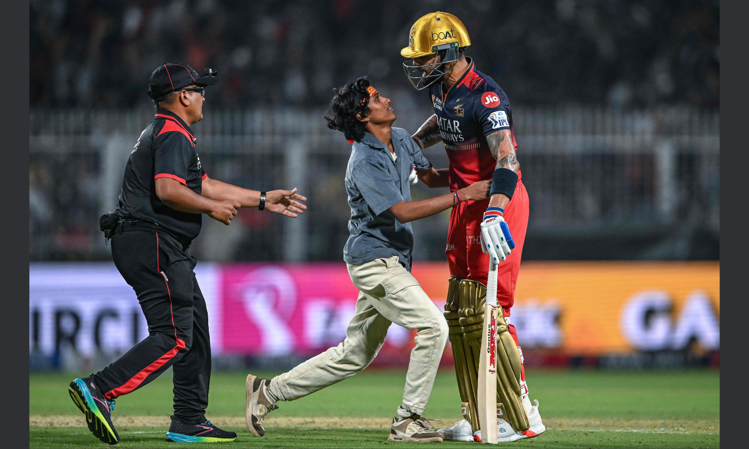 IPL 2025: Bail granted to fan arrested for invading pitch during KKR ...