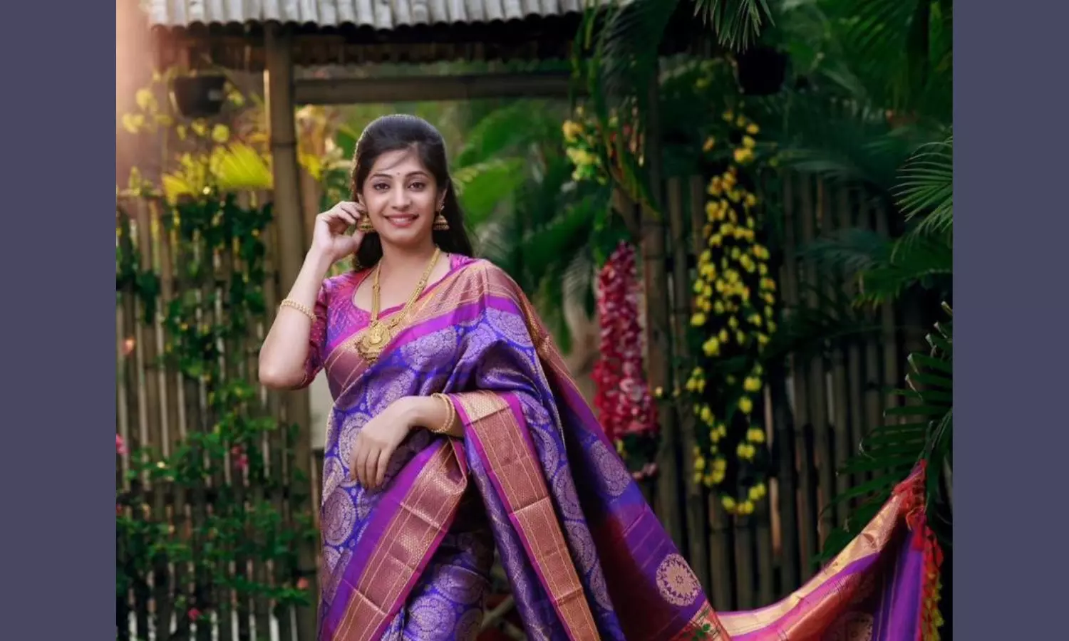 Monika Chauhan prepping for Osey Arundhati