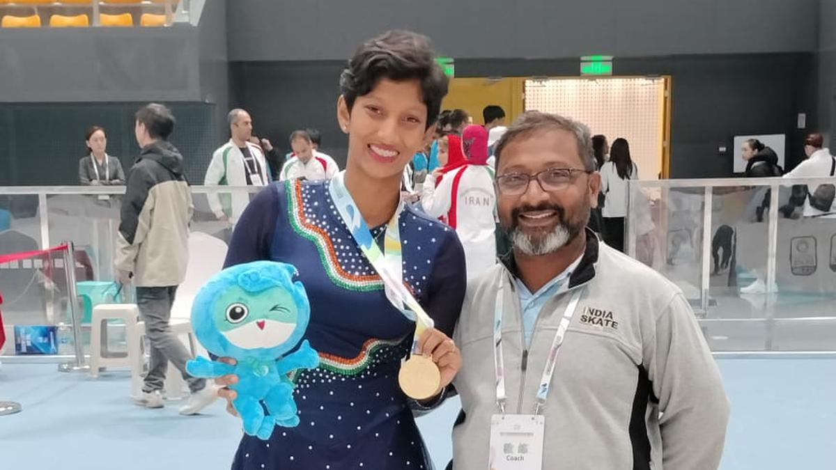 Andhra Pradesh CM hails Greeshma for gold medals