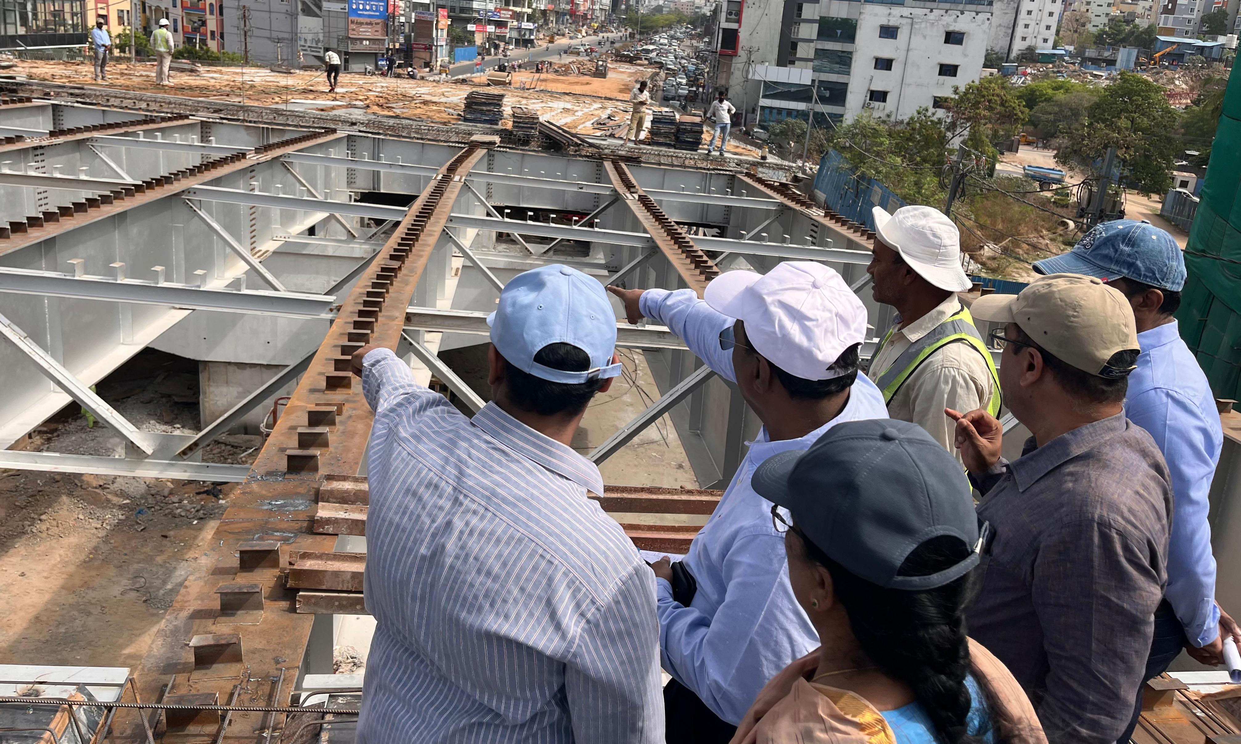 Shilpa Layout Flyover Construction to Be Completed by May 15
