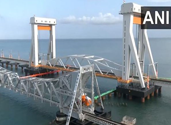 PM Modi Inaugurates Pamban Sea Bridge, Enhancing Rameswaram Connectivity