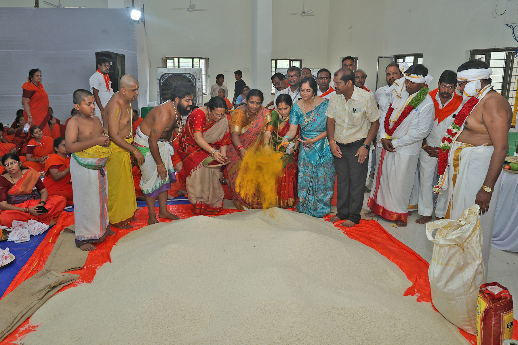 Talambralu preparations in full swing in Vontimitta