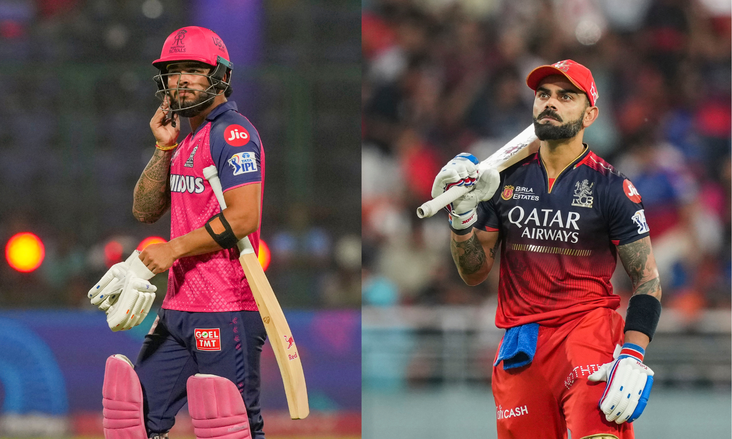 IPL 2025, RCB vs RR: Head-To-Head Record And Winning Probability