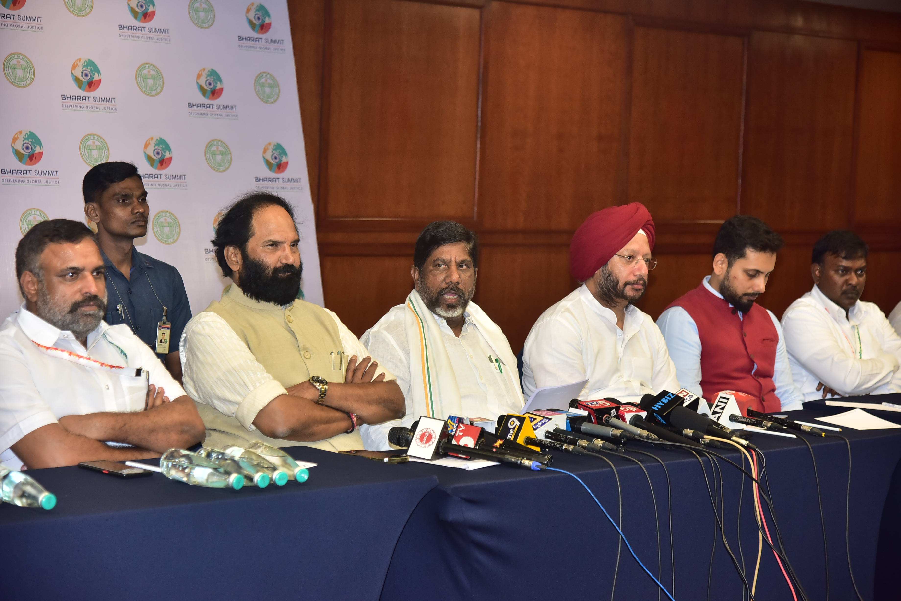 Bhatti, Uttam Oversee Bharat Summit Prep