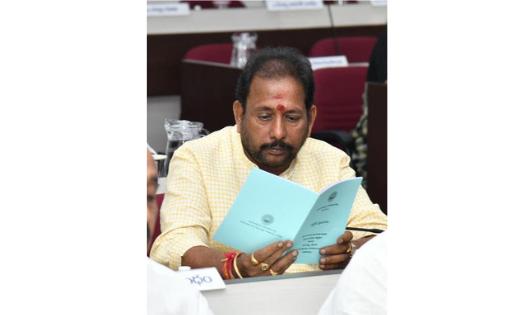 Peela Srinivasa Rao Gets B Form for GVMC Mayor Poll