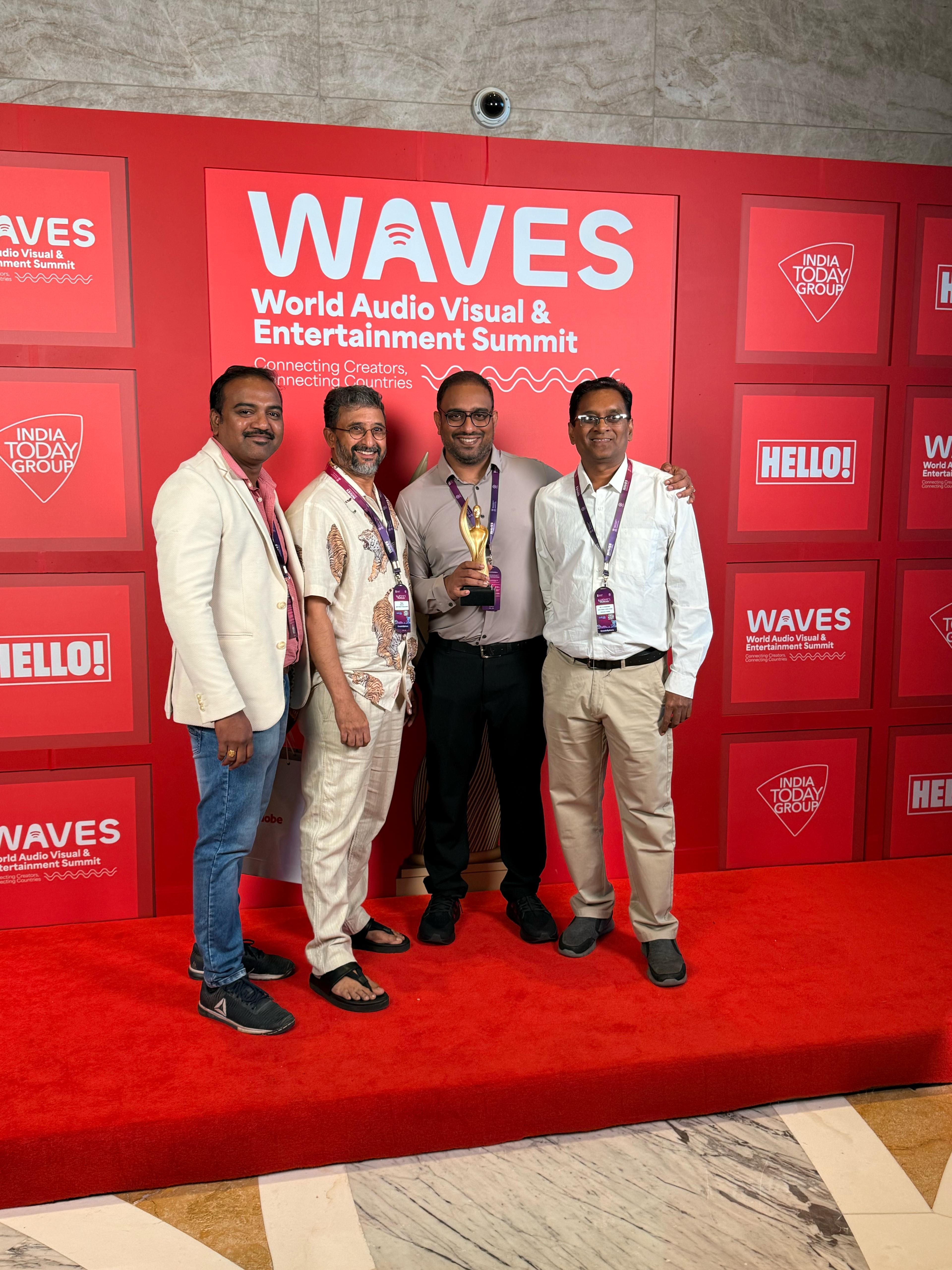 Director Teja Wins National Anti-Piracy Challenge Award