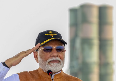 Prime Minister Visits Adampur Air Base to Review Operational Preparedness