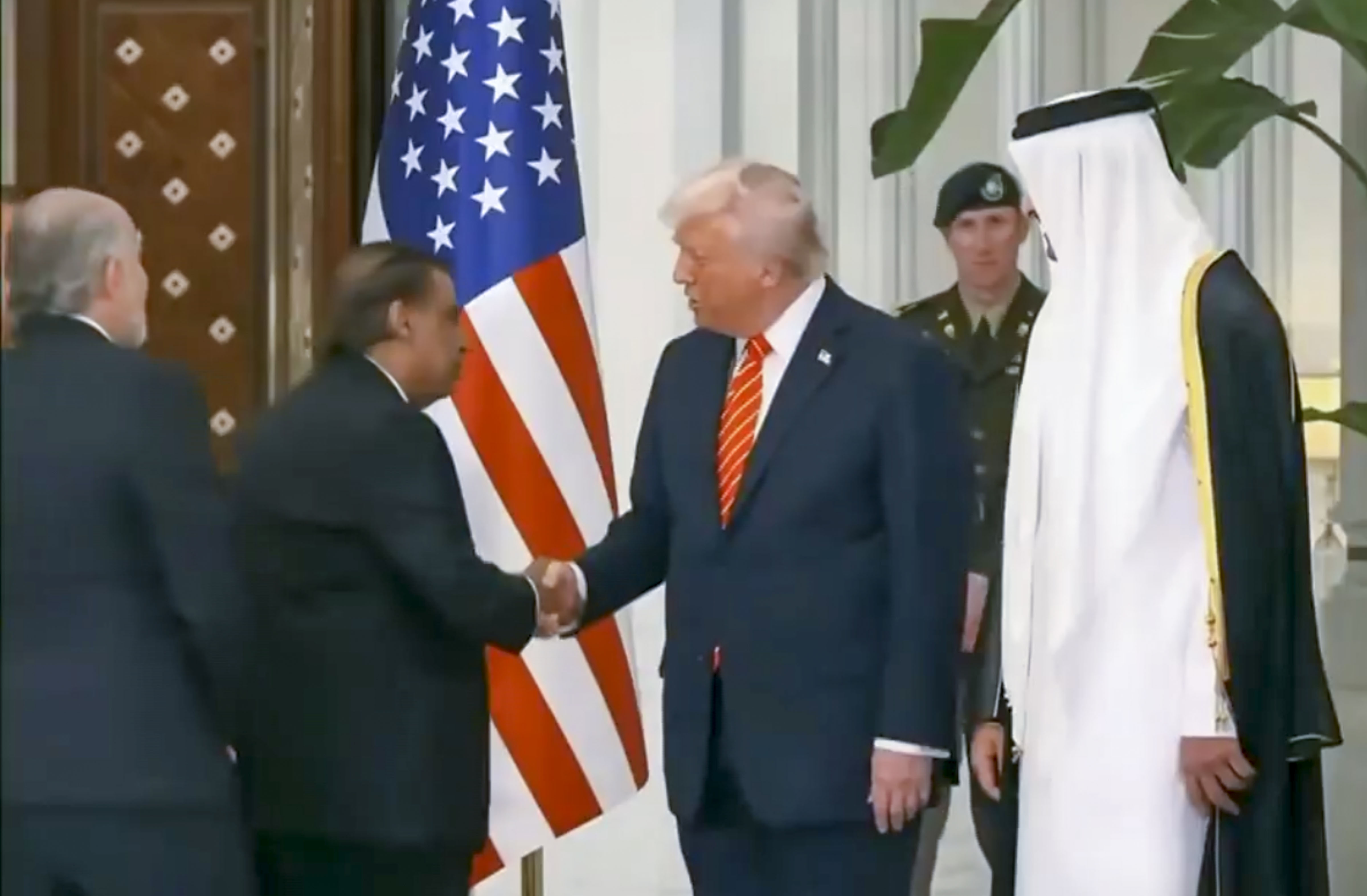 Mukesh Ambani Meets Donald Trump and Qatari Emir in Doha