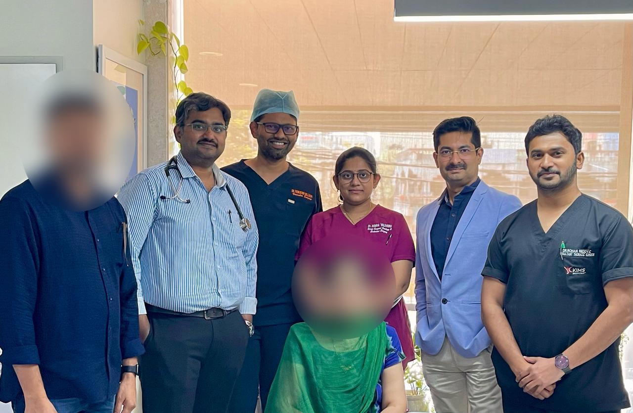 KIMS Surgeons Successfully Remove Retrosternal Goiter In high-risk Surgery