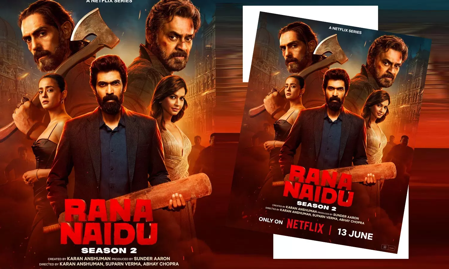 Rana Naidu Season 2 Official Release Date Announced!