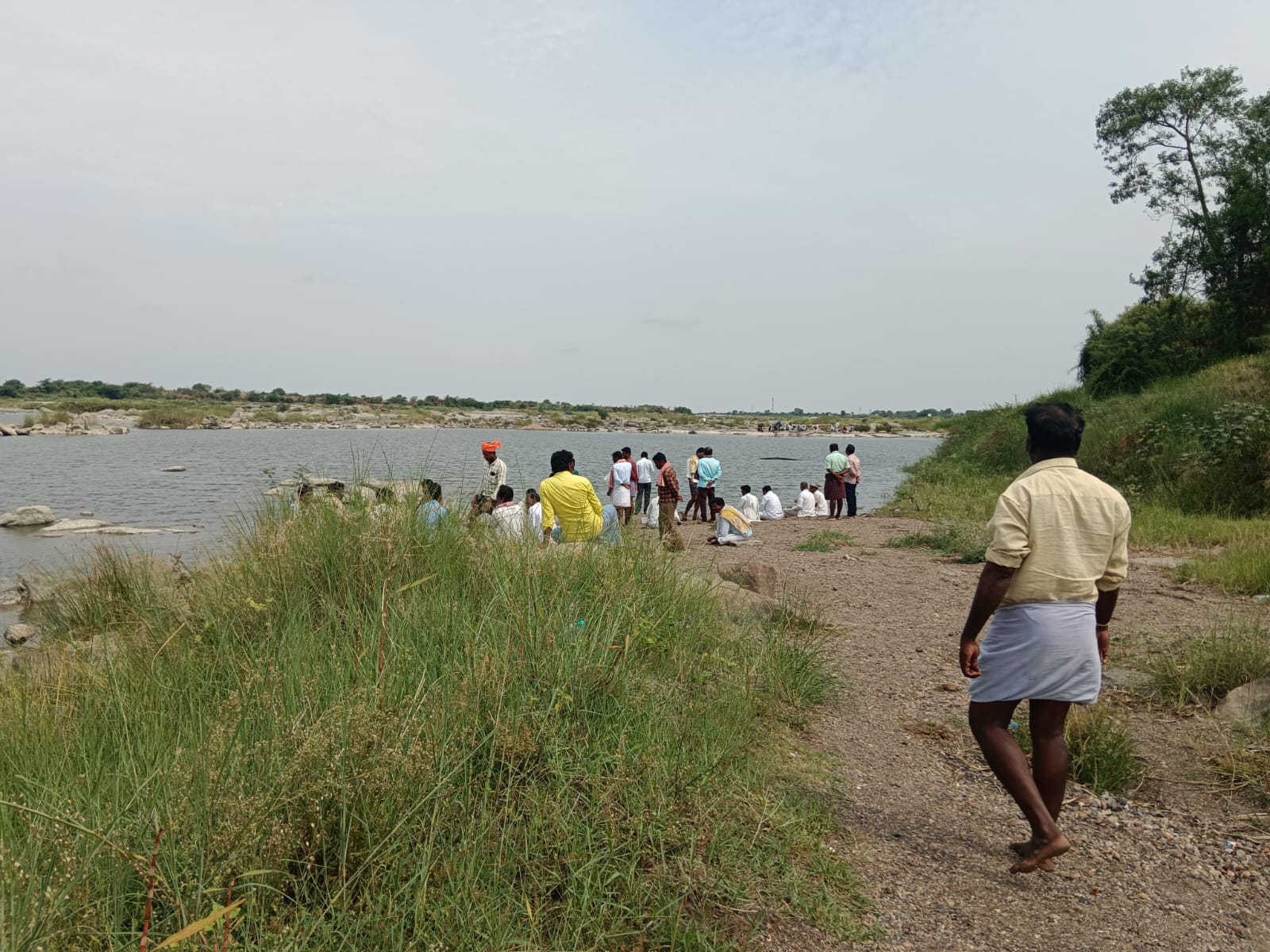 Police Stops Operation To Trace Farmer after Crocodile attack In Bheema ...