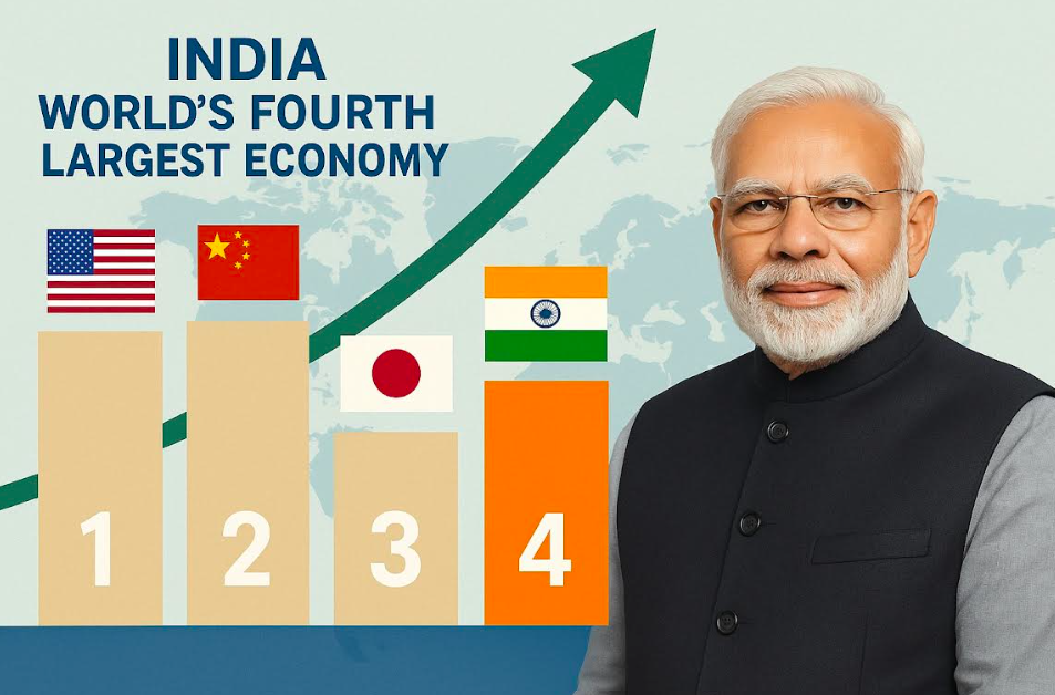 Policy Shifts Make India World’s 4th Largest Economy