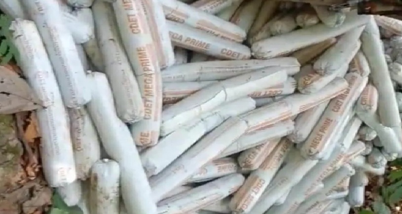 Improvised Rocket with 40 kg Explosive Seized in Churachandpur