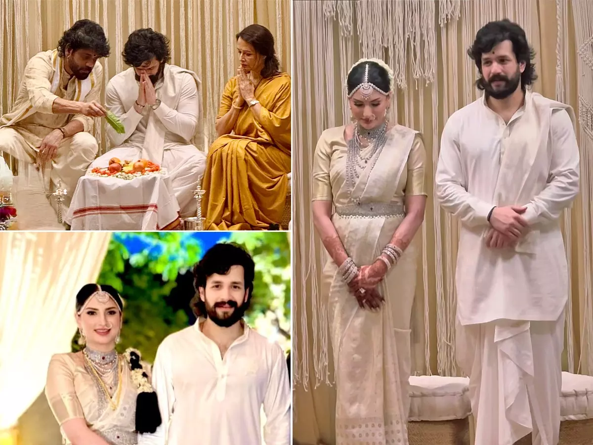 Wedding Festivities All The Way: Akhil Akkineni, Zainab Tie Knot
