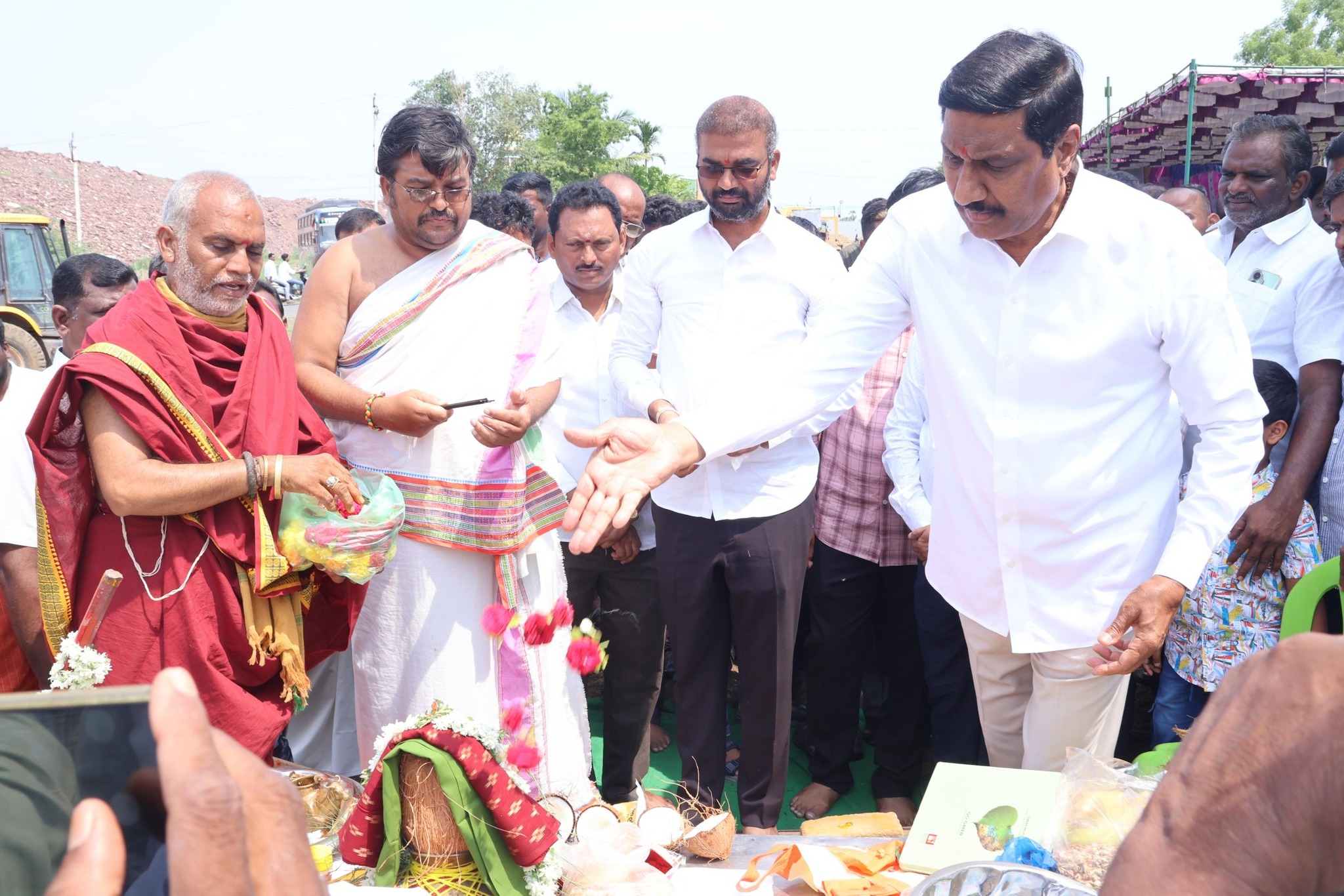 Minister Janardhan Reddy Sets Foundation Stone for Nandyal–Jammalamadugu NH