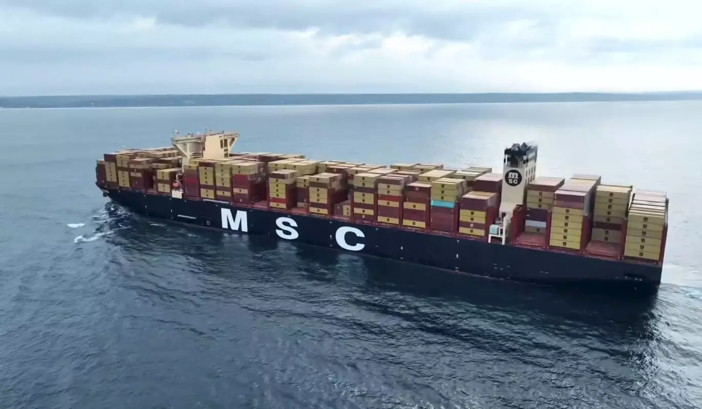 World's Largest Container Ship, MSC IRINA, Docks At Vizhinjam Port