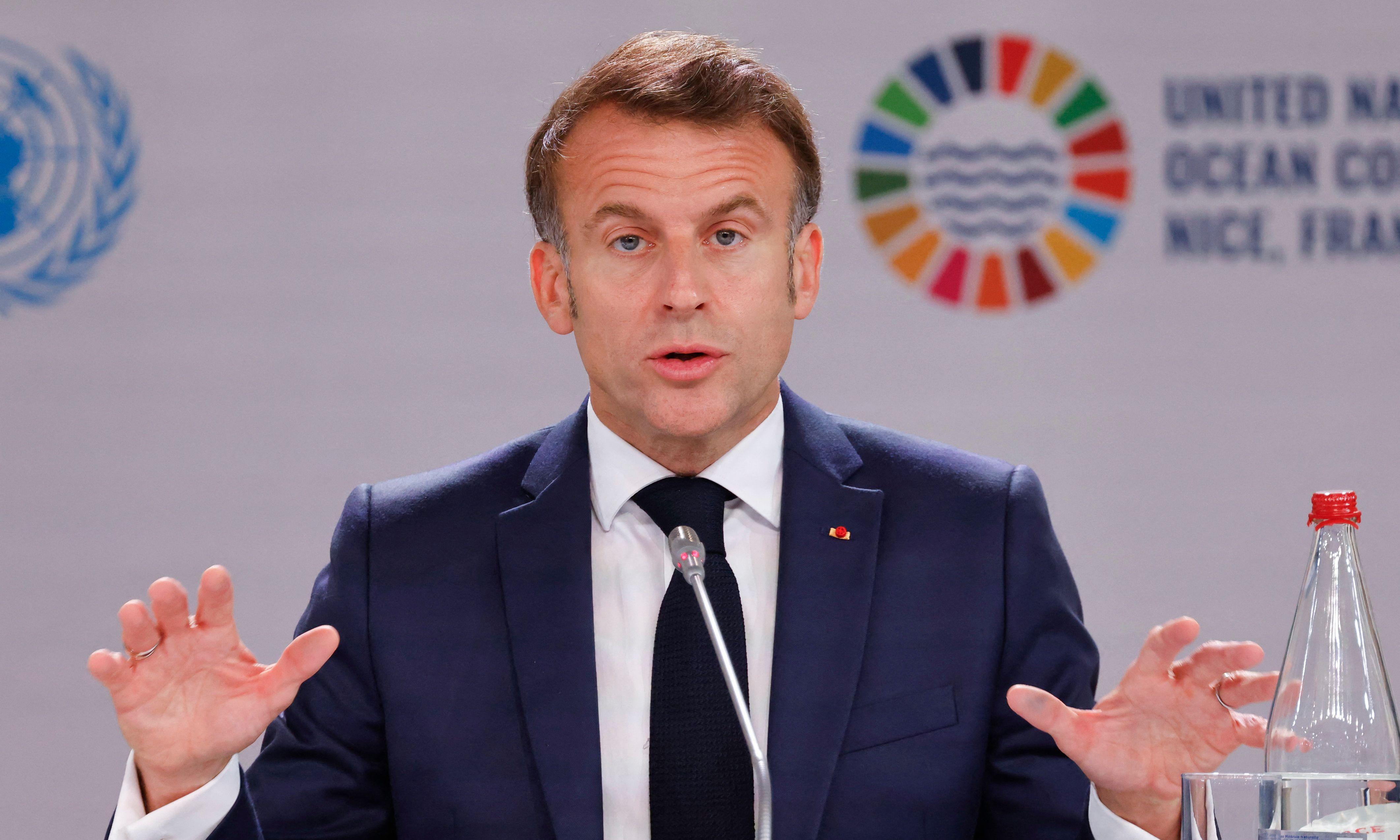 French President Macron To Push For Ban On Social Media For Under-15s