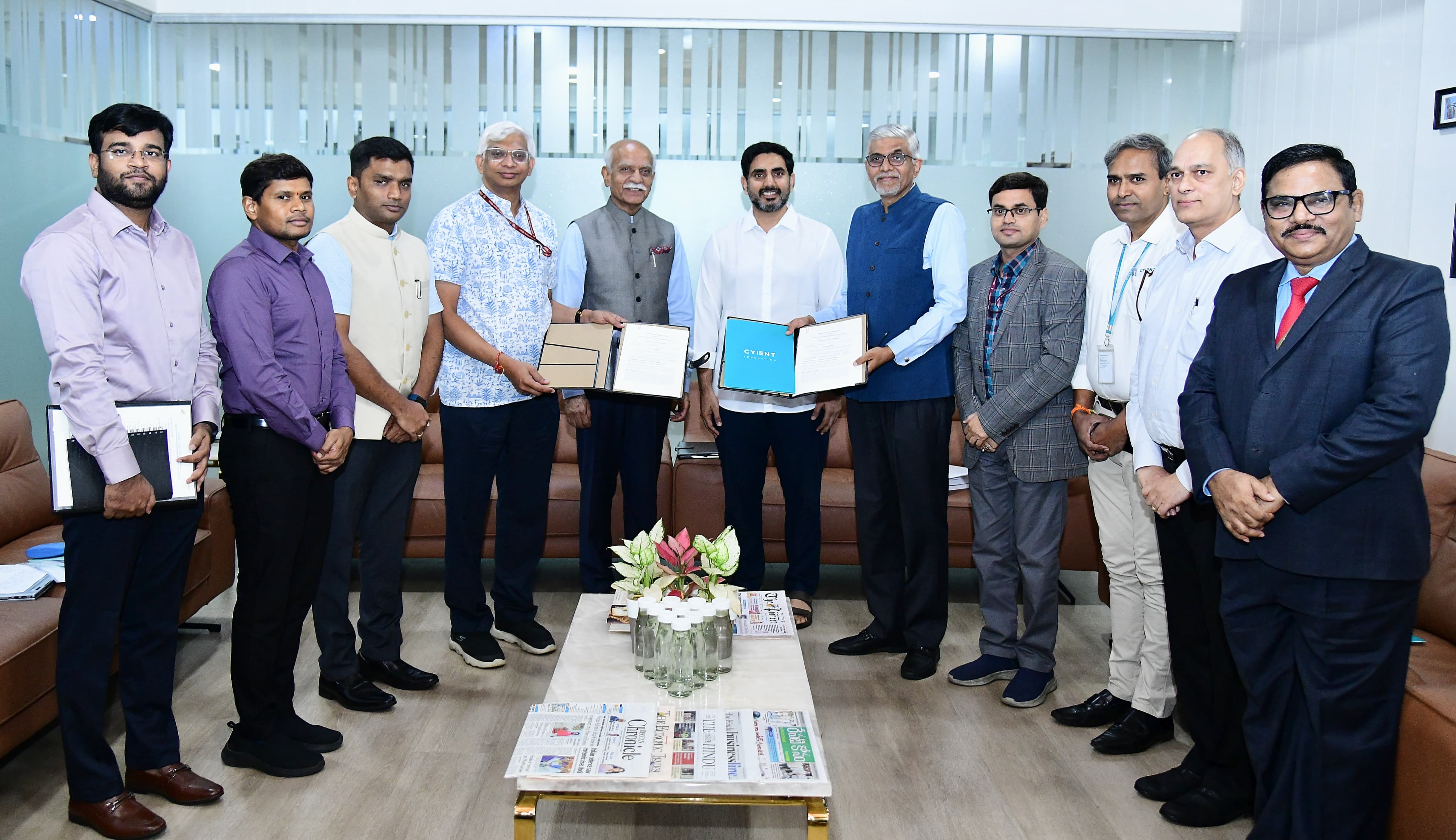 AP Signs Tripartite MoU with Cyient Foundation, AICTE