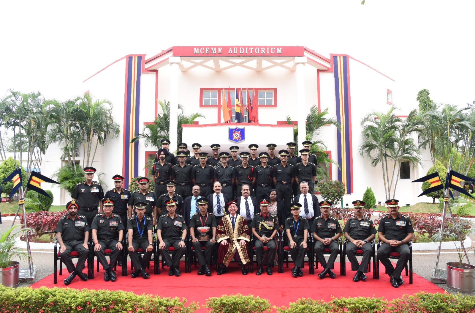 MCEME Secunderabad Holds 107th Convocation; Awards B.Tech Degrees to ...