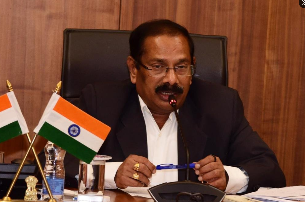 Chief Secretary Inspects Yoga Day Arrangements On Vizag Beach Road