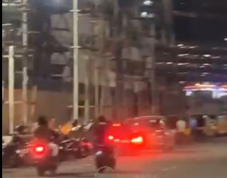 Video Of Speeding Car Ramming Into Pavement In Hi Tech City Goes Viral
