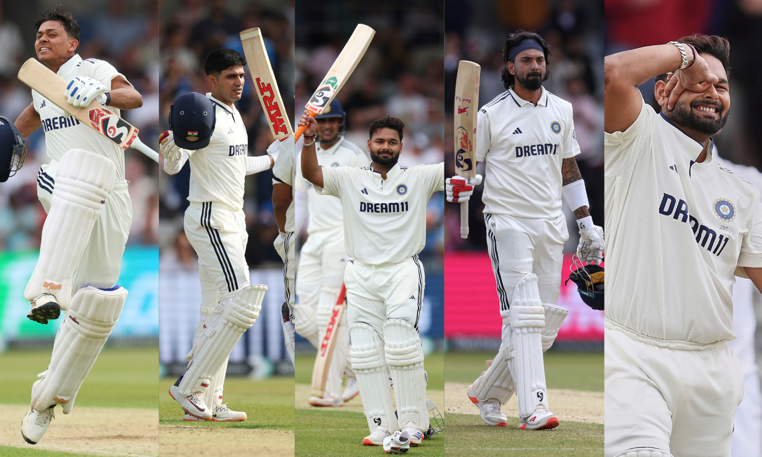Leeds Test: Team India Makes History With Five Centuries in A Test Match
