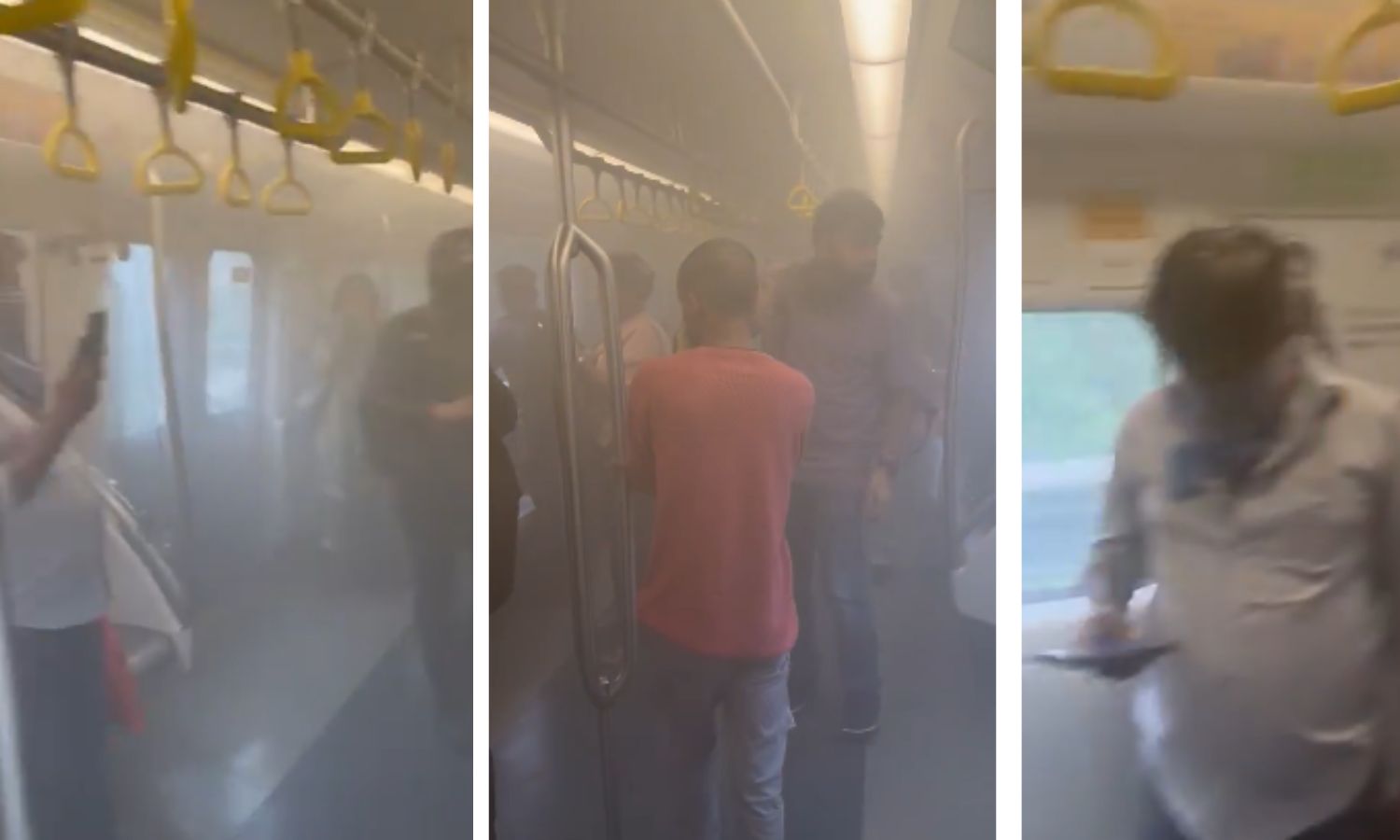 Mumbai Metro Coach Fills with Smoke Near Devipada Station