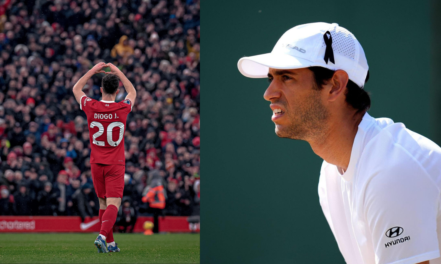 Wimbledon: Portugal Tennis Star Wears Black Ribbon After Jota Jersey ...