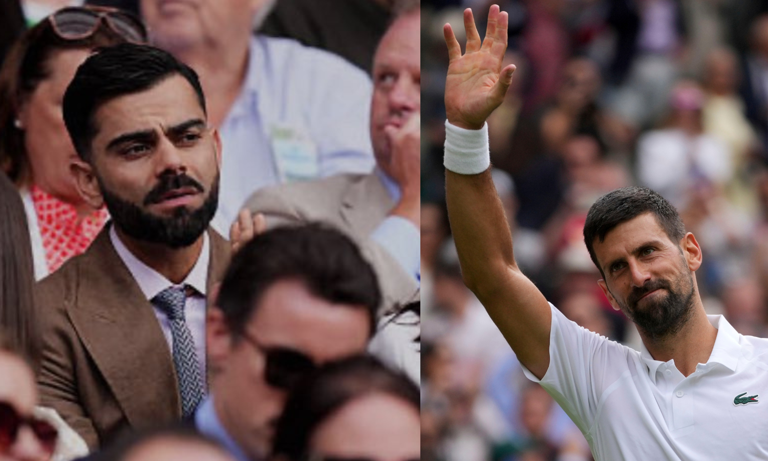 Djokovic Reacts to Kohli's Instagram Post After Wimbledon Visit