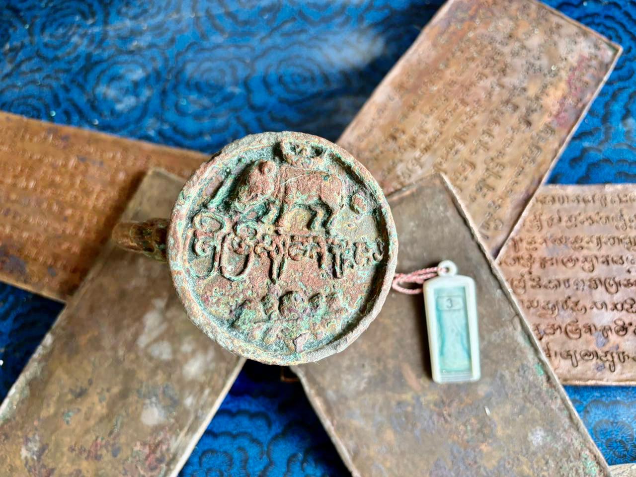 Copper Inscription From Vengi Chalukya Era Found In Kodada