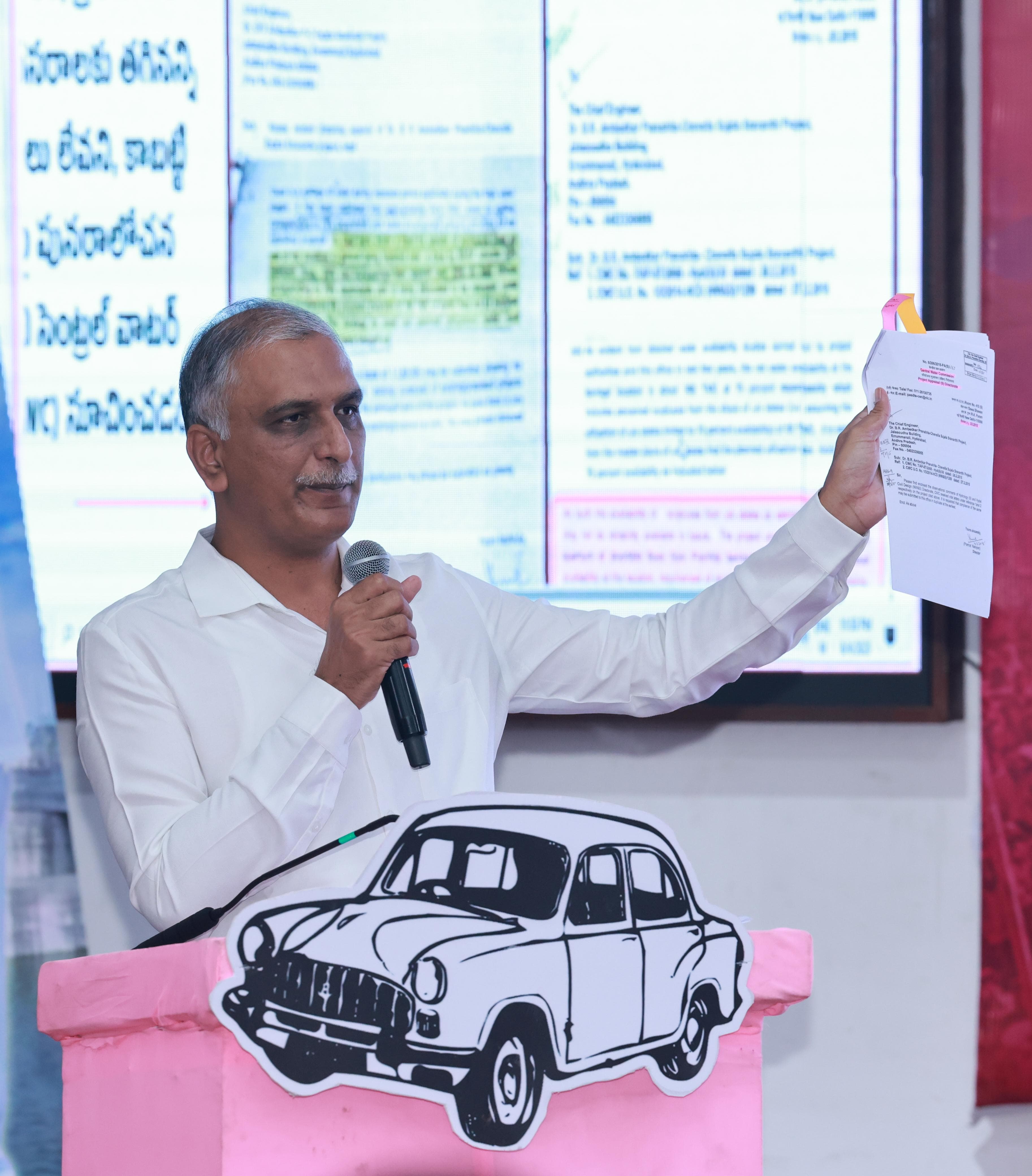 BRS Says Ghose Panel Report Is Trash