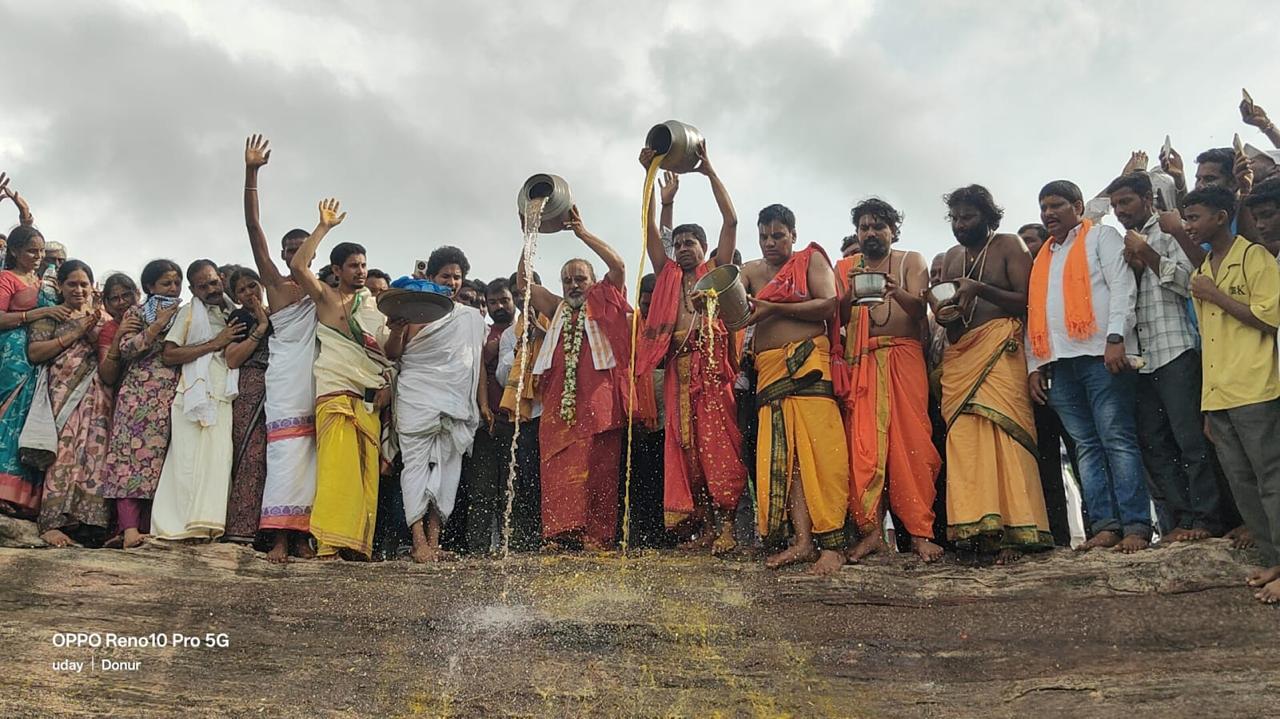 Villagers Uphold Ancient Varadha Pasham Ritual in Jagtial