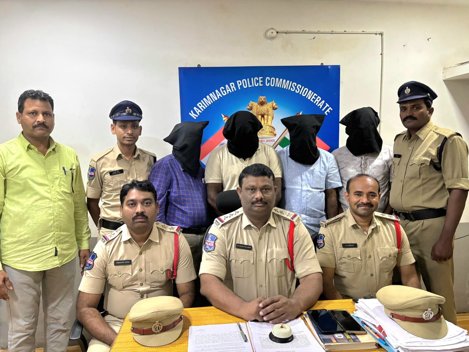 Karimnagar Police Arrest 4 in Online Fraud Case