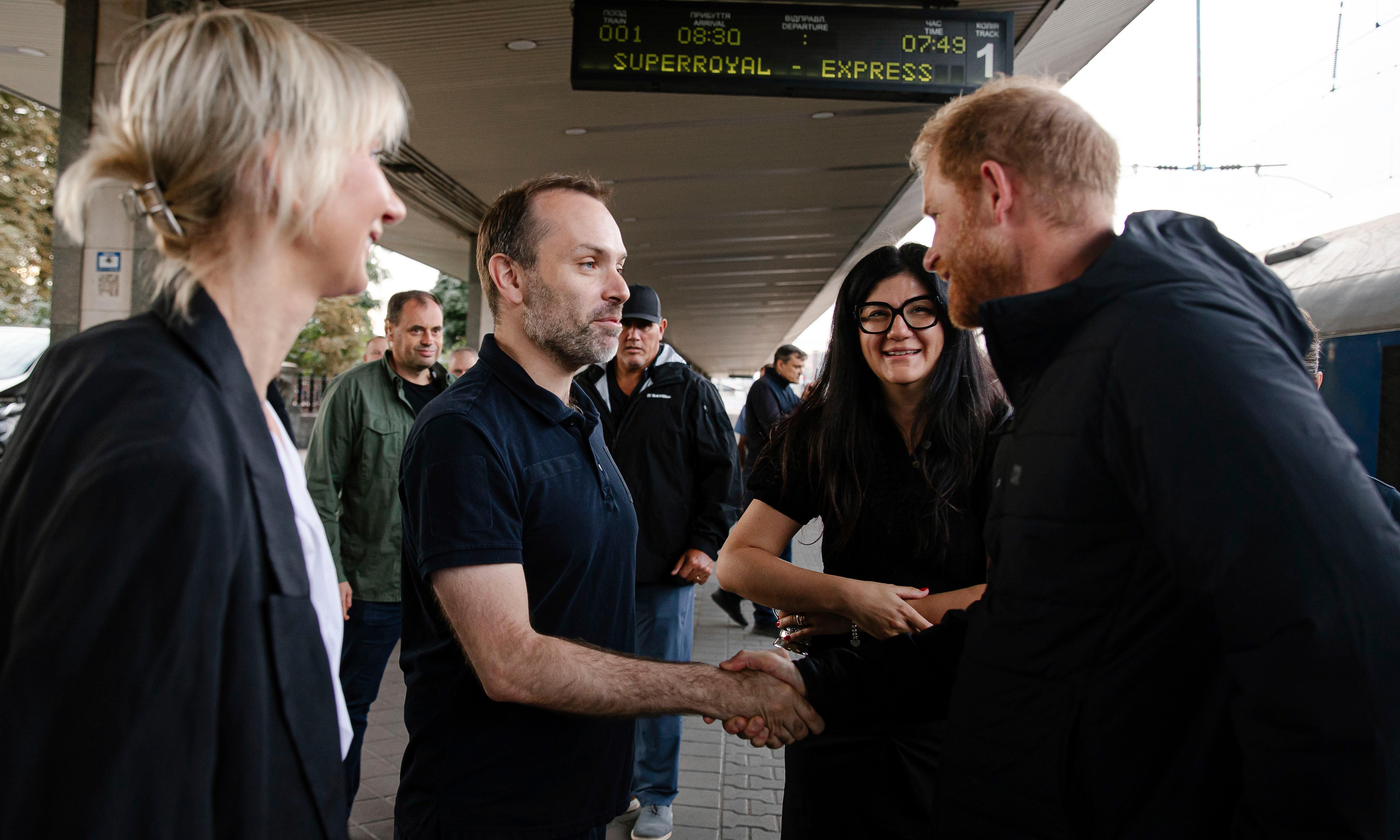 Prince Harry Pays Surprise Visit to Ukraine to Support Wounded Soldiers