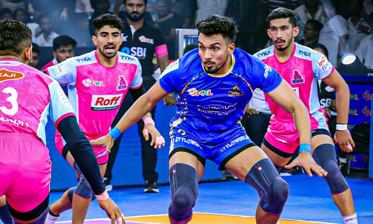 Arjun Deshwal Delivered Dominating Performance Against Jaipur Pink ...