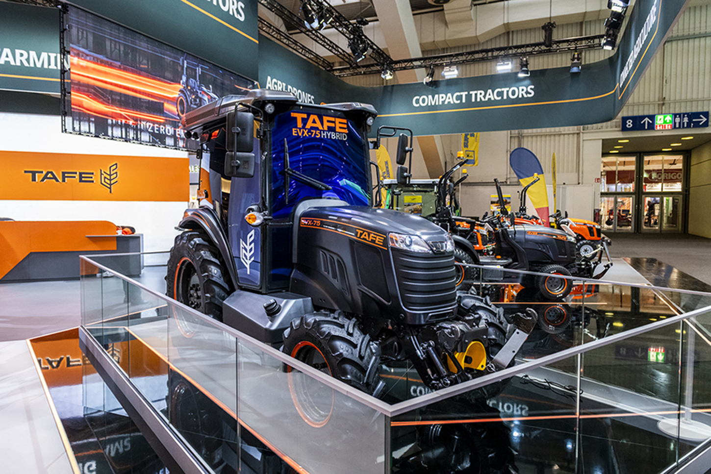 TAFE Unveils Electric Hybrid Tractor at Agritechnica 2025 in Germany