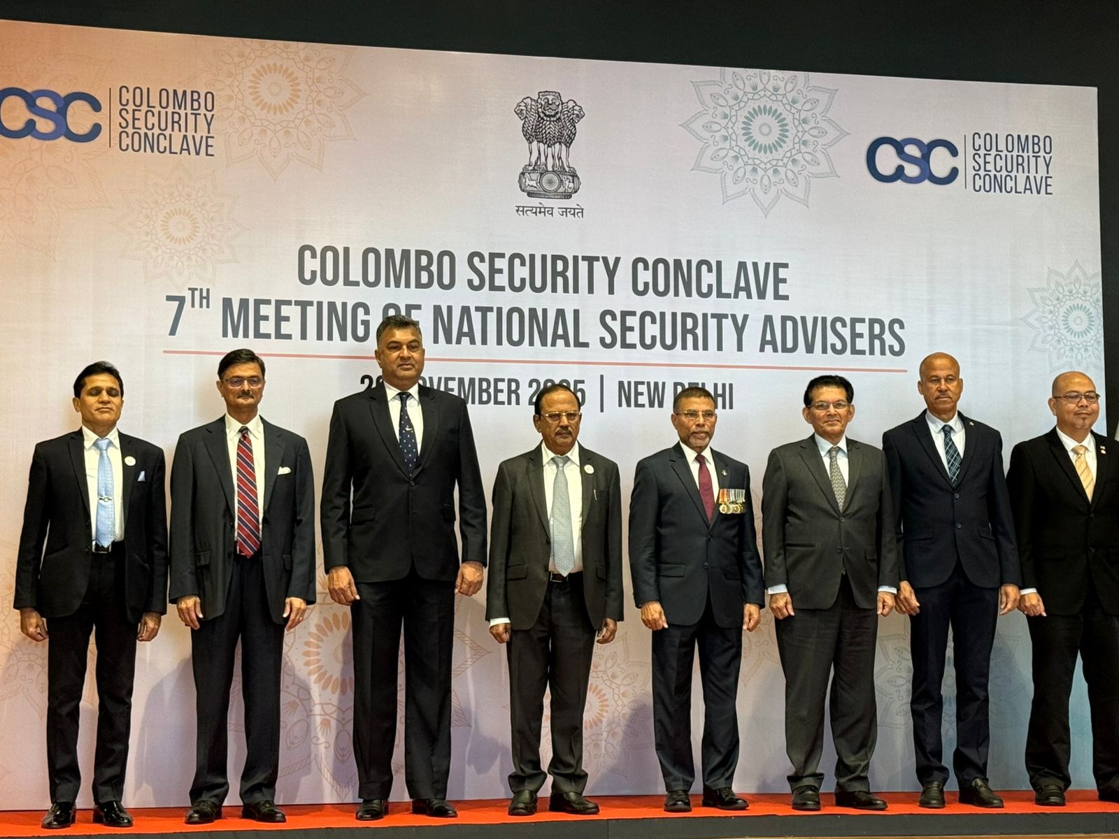 India Hosts 7th NSA Meet of Colombo Security Conclave