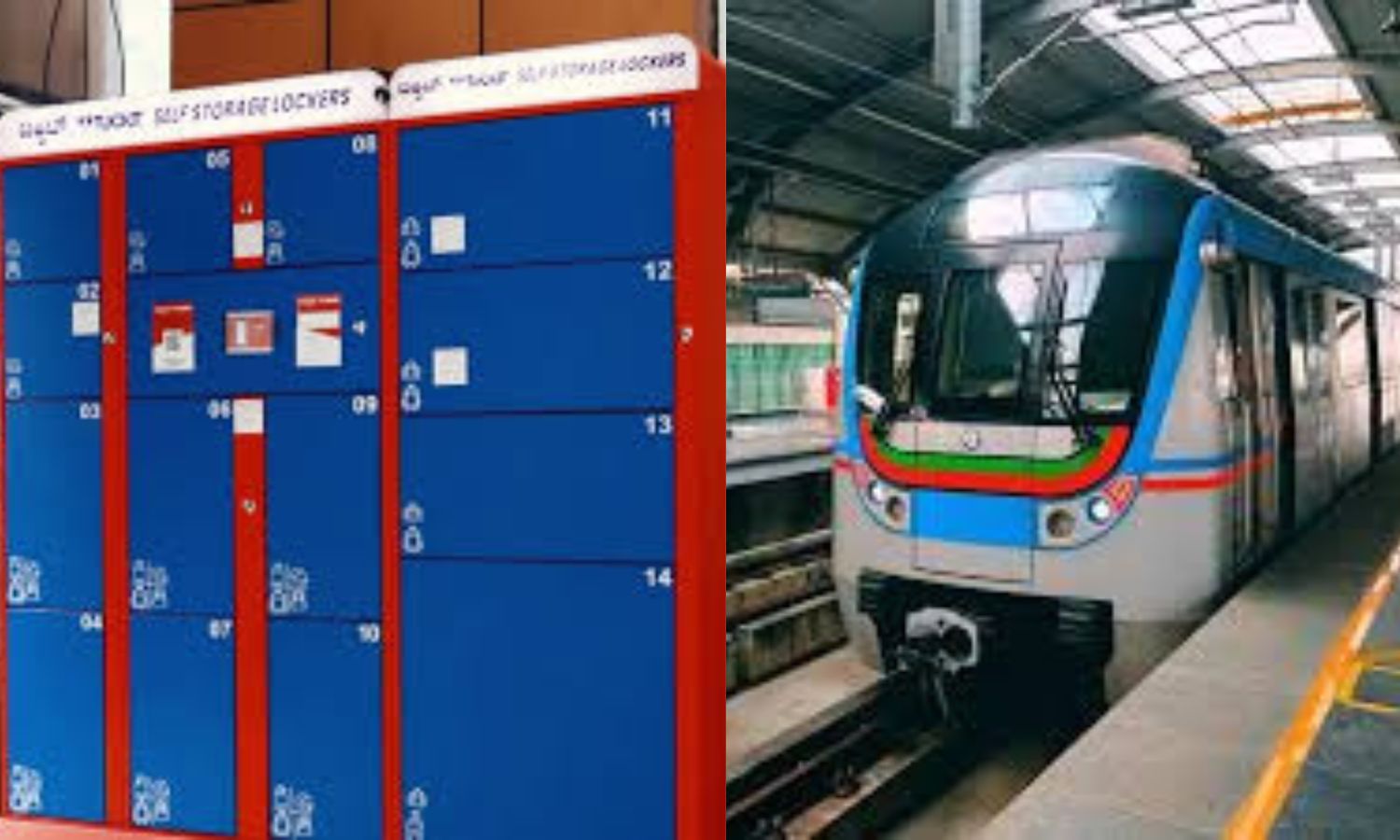 Metro Rail Offers Smart Locker Solutions Across Hyd Metro Stations