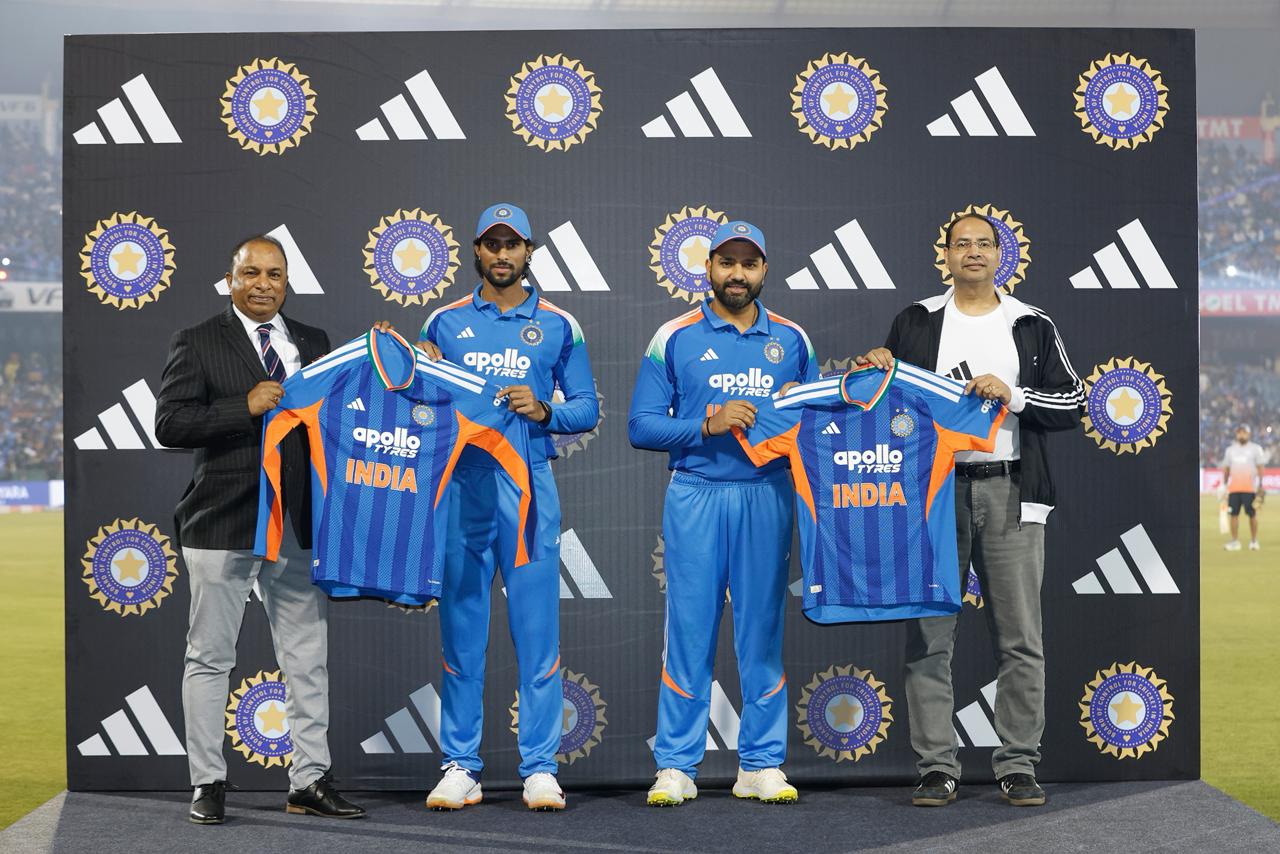 India Unveils 2026 T20 World Cup Jersey During Raipur ODI