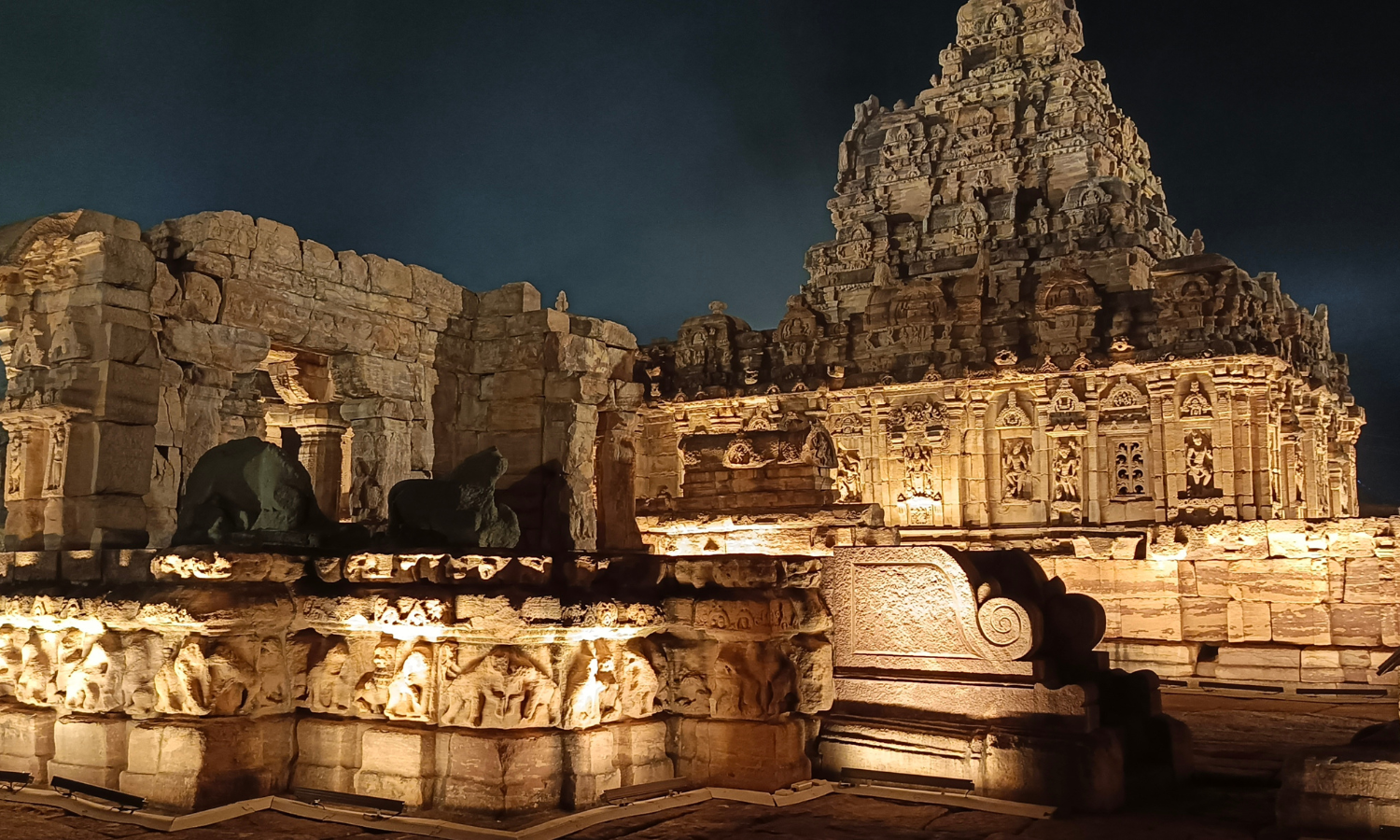 Pattadakal’s UNESCO Monuments Get Night-Time Makeover
