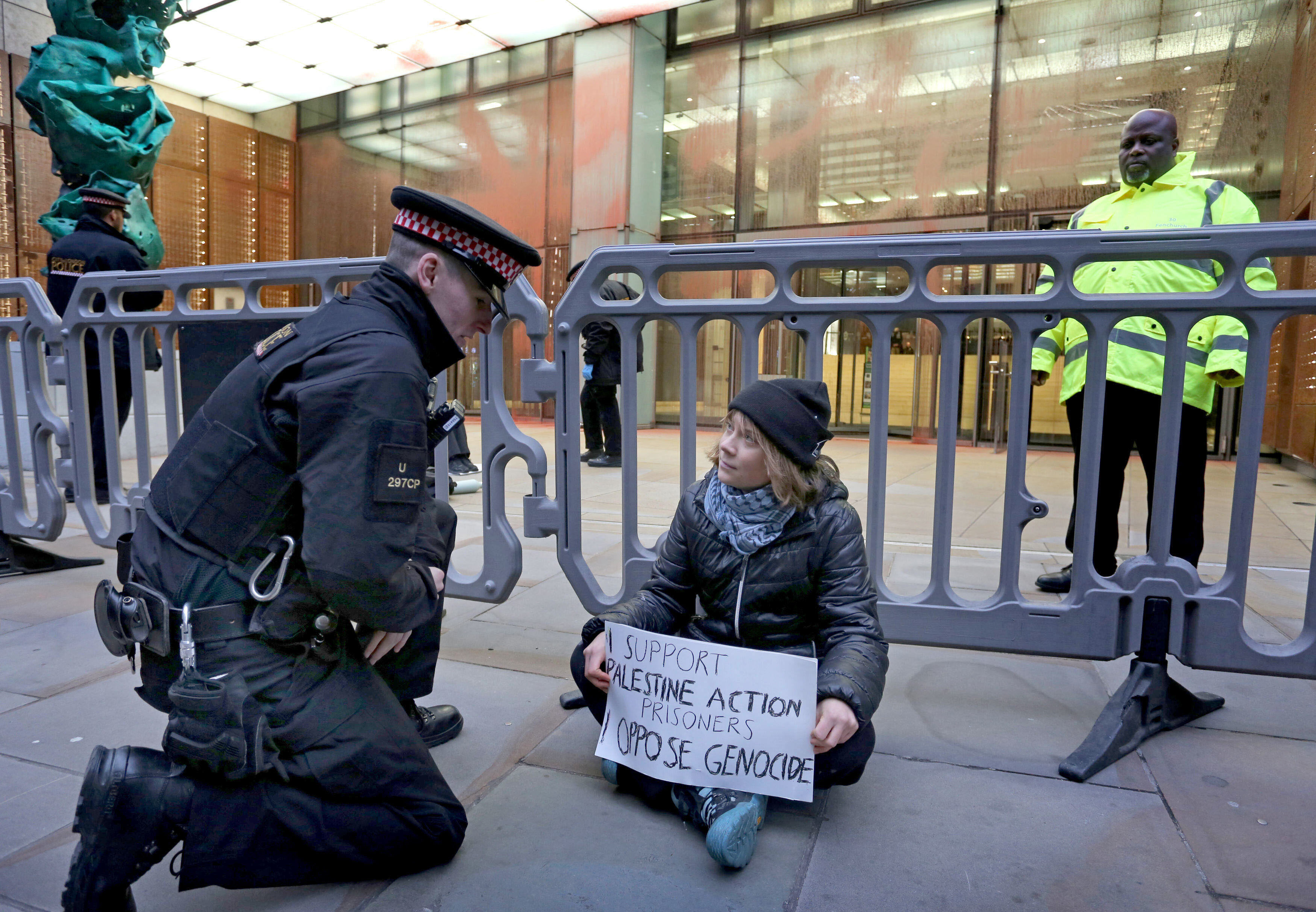 Greta Thunberg Arrested at Pro-Palestinian Protest in London