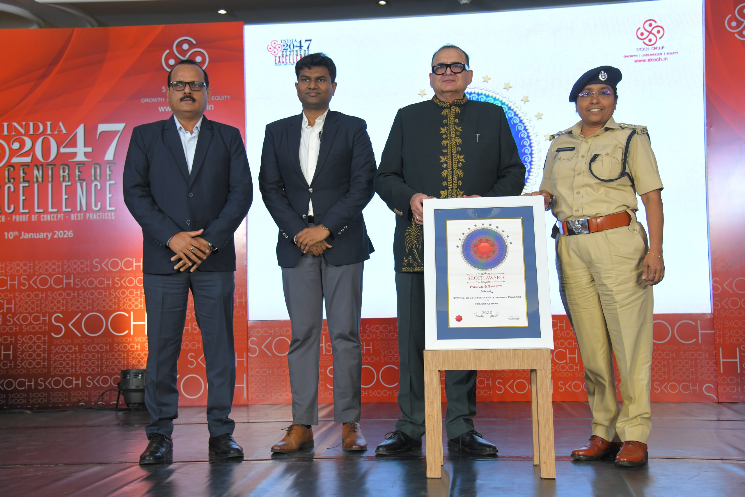 Project ASTRAM wins SKOCH Gold Award-2025