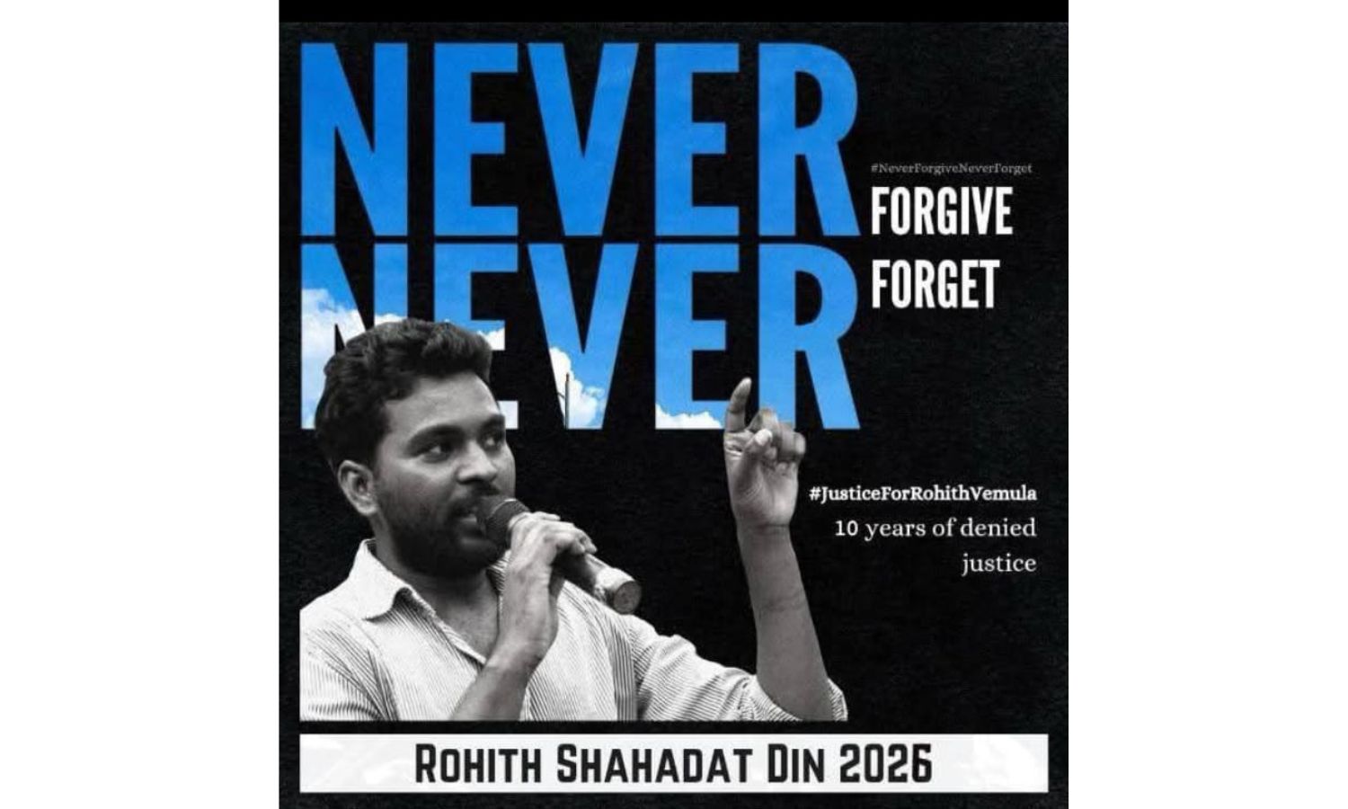 Hyderabad Varsity Students Boycott Classes to Mark Rohith Vemula's ...