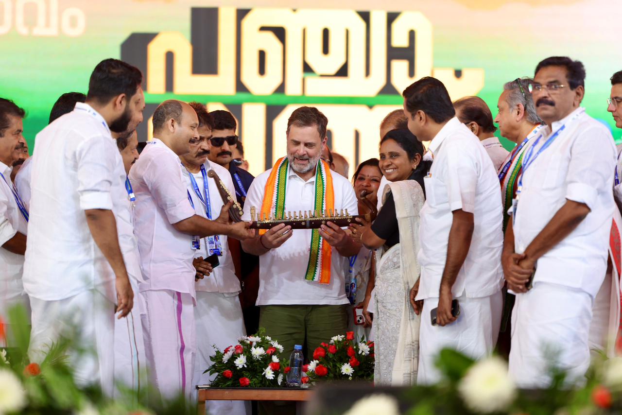 Rahul Gandhi Spunds Poll Bugle in Kerala