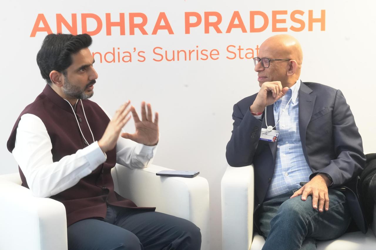 Lokesh Pitches Accenture Global Delivery Centre For Visakhapatnam