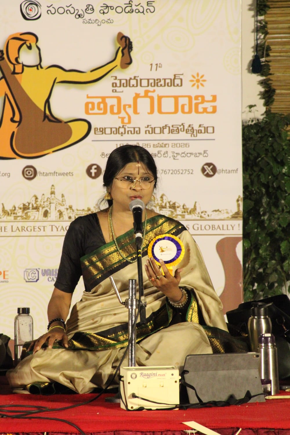 Carnatic Vocalists Display Years Long Practice