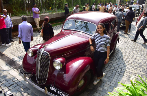 Vintage Cars, Bikes Rally Through Necklace Road